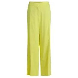 B&uuml;gelfaltenhose Betty Barclay "Damen mit B&uuml;gelfalte", Damen, Gr. 40, Normalgr&ouml;&szlig;en, gelb, Obermaterial: 59% Baumwolle, 39% Viskose, 2% Elasthan, Basic, relaxed fit lang, Hosen