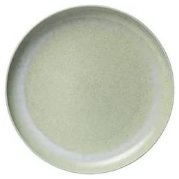 Villeroy & Boch Fr&uuml;hst&uuml;cksteller "Dessertteller Perlemor Alga &oslash; 20,1 cm gr&uuml;n", gr&uuml;n, B:20,1cm H:2,8cm T:20,1cm &Oslash;:20,1cm, LIKE. BY VILLEROY & BOCH, Speiseteller, Sp&uuml;lmaschinenfest, Mikrowellensicher