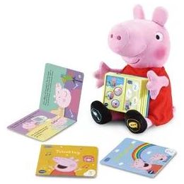 Kuscheltier Vtech "Peppa liest vor", bunt, Pl&uuml;schfiguren, KinderH:27,8cm, Kuscheltier, mit Soundeffekten, H:27,8cm