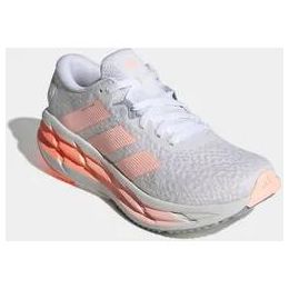 Laufschuh Adidas PERFORMANCE "ADISTAR 4", Damen, Gr. 38, cloud wei&szlig;, clear orange, crystal wei&szlig;, Textil, Schuhe Laufschuh