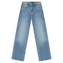Gerade Jeans Cars Jeans "Denim PORTER", Jungen, Gr. 13 (158), N-Gr, bleached used, Denim/Jeans, Obermaterial: 99% Baumwolle, 1% Elasthan, Abriebeffekte, Basic lang, Jeans