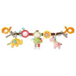 babyFEHN Kinderwagenkette FEHN "Classic Stars, Safari", bunt, Greifspielzeug, KinderL:48cm, L:48cm