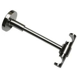 Deckentr&auml;ger f&uuml;r Sichtschutz Gardinia "Memphis", silber (edelstahlfarben), Metall, Sichtschutzbefestigungen, Serie Einzelprogramm Memphis &Oslash; 16 mm