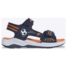 Sandale Lotto, M&auml;dchen, Gr. 31, navy, orange, Synthetik, Schuhe Sandale, - in kinderfu&szlig;gerechter Passform