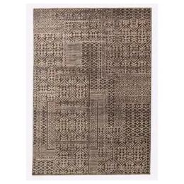 Teppich Heine HOME Gr. 2, grau (grau, taupe), B:100cm H:7mm L:145cm, Kunstfaser, Polyester, Polypropylen, Teppiche, Teppich