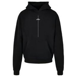 Kapuzensweatshirt Merchcode "Merchcode Think Different Ultra Heavy Hoody", Herren, Gr. L, schwarz, 100% Baumwolle, bedruckt, Sweatshirts