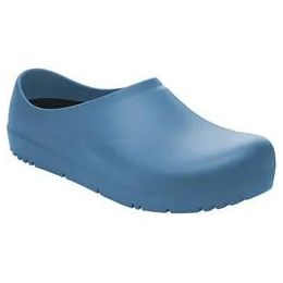 Clog "Profi Birki", Damen, Gr. 41, blau, Obermaterial: 100% Polyurethan PU., Birkenstock PROFESSIONAL, Schuhe Clog