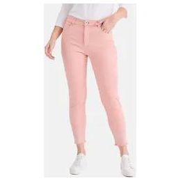 5-Pocket-Jeans STOOKER WOMEN "Rio Skinny Fit Denim Jeans", Damen, Gr. 50, L&auml;nge 28, rose coral, Twill, 98% Baumwolle, 2% Elasthan, skinny fit 7/8-L&auml;nge, Jeans 5-Pocket-Jeans, Skinny Fit Casual Clean Wash Denim Jeans Magic Shape Effekt f&uuml;r Damen