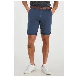 Chinoshorts Blend "BHBrane", Herren, Gr. S, US-Gr&ouml;&szlig;en, marineblaus, Web, 97% Baumwolle, 3% Elasthan, regular fit kurz, Hosen Chinoshorts, Stilvolle Chino Shorts mit Eingrifftaschen und G&uuml;rtel