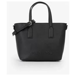 Shopper Valentino BAGS "PANDIA RE", Damen, Gr. B/H/T: 25cm x 23cm x 14cm, nero, Lederimitat, Taschen Shopper, Damen Umh&auml;ngetasche, Handtasche, Schultertasche mit Logo