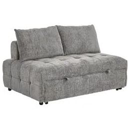 Schlafsofa, taupe, B:140cm H:85cm T:109cm, 100% PES, ATLANTIC HOME COLLECTION, Sofas, Schlafsofa, 2-Sitzer Schlafsofa mit Sitztiefenverstellung (2x)