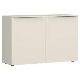 Kommode Tom Tailor HOME, light taupe, B:110cm H:74cm T:42cm, Holzwerkstoff, Melamin, Spanplatte, Sideboards, Kommode, Lowboard mit Breite 110 cm, viel Stauraum mit besonderem Farbkick