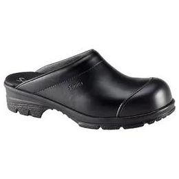 Sneaker Sanita "Clog offen", Herren, Gr. 45, schwarz, Obermaterial: 50% Rindsleder Leather cow. 50% Lammleder LEL., Schuhe Sneaker