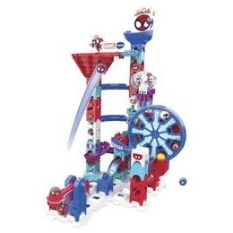Kugelbahn Vtech "MarbleRush - Spidey Super Spin Challenge SP300 E", bunt, Kugelbahnen, BabyB:52cm H:63cm T:39cm, Kunststoff, mit Licht und Sound, B:52cm H:63cm T:39cm