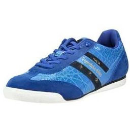 Pantofola d'Oro Sneaker PANTOFOLA D ́ORO "Pantofola d'Oro Sneaker Lederimitat", Herren, Gr. 41, blau, Lederimitat, Schuhe Sneaker