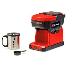 Kaffeepadmaschine Einhell "Power X-Change TE-CF 18 Li-Solo", rot, B:13,1cm H:21,5cm T:25,1cm, Kaffeemaschinen