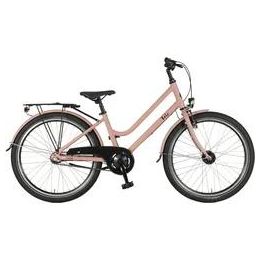 Kinderfahrrad Prophete "Prophete Trio 500" Gr. 34, rosa, Fahrr&auml;der, Kinder, 34cm, 24 Zoll (60,96cm) hinten: 24 Zoll (60,96cm)