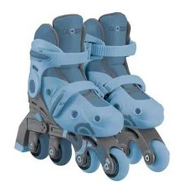 Inlineskates Globber "LEARNING SKATES 2in1, Gr. 30,33", blau, Inlineskates_Rollschuhe, Kinder, (bis 60 kg)