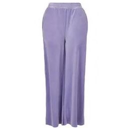 Stoffhose Urban Classics "Urban Classics Damen", Damen, Gr. XS, US-Gr&ouml;&szlig;en, lavender, 93% Polyester, 7% Elasthan, unifarben, loose fit, Hosen Stoffhose