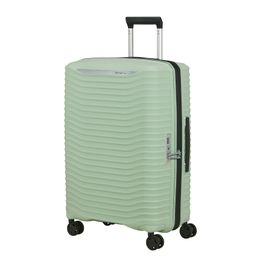 Hartschalen-Trolley Samsonite "UPSCAPE, verschiedene Gr&ouml;&szlig;en und Farben", Gr. B/H/T: 47cm x 68cm x 28cm 75 l, soft sage, Polypropylen, gestreift, Koffer, mit Volumenerweiterung, mit Tragegriff oben und seitlich