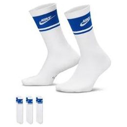 Sportsocken Nike "U NK ED ELVD CRW 3P FTA ST-144", Damen, Gr. M (38/41), multi, color1, Obermaterial: 67% Baumwolle, 30% Polyester, 3% Elasthan, Socken Sportsocken, f&uuml;r sportliche Aktivit&auml;ten, sportlicher Stil