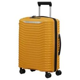 Handgep&auml;ck-Trolley Samsonite "UPSCAPE", Gr. B/H/T: 40cm x 55cm x 20cm 39 l, gelb, Polypropylen, Koffer, mit Teleskopgriff und Soft-Touch-Tragegriff