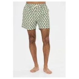 Badeshorts NOU "Marcial", Herren, Gr. M, US-Gr&ouml;&szlig;en, natur, 100% Polyester, bedruckt, Badehosen Badeshorts, mit Quick Dry-Funktion