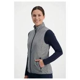 Fleeceweste CMP, Damen, Gr. 44, b.blau, ice, Obermaterial: 55% Polyester, 45% Baumwolle, Westen Fleeceweste, aus Polyester und Baumwolle, sportlicher Stil, leichtes Gewicht