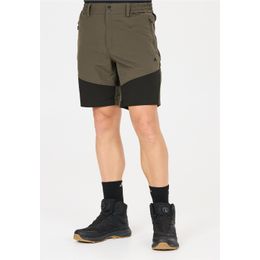 Shorts WHISTLER "AVIAN M ACTIV STRETCH", Damen, Gr. 5XL, US-Gr&ouml;&szlig;en, dunkelgrau, 92% Polyester, 8% Elasthan, unifarben, kurz, Hosen Shorts, mit komfortablem Funktionsstretch