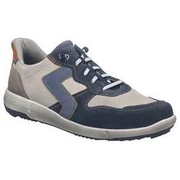 Sneaker Josef Seibel "Enrico 34, indigo-multi", Damen, Gr. 40, blau (indigo, multi), Obermaterial: 100% Rindsleder Leather cow., Schuhe Sneaker
