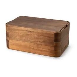 Brotkasten CONTINENTA "Brotbox aus Akazienholz", natur, B:23cm H:16cm, Lebensmittelaufbewahrungsbeh&auml;lter, Brotkasten