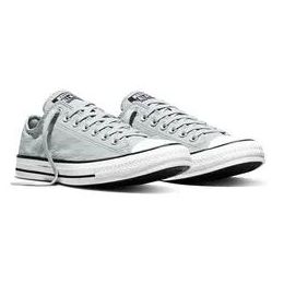 Sneaker Converse "CHUCK TAYLOR ALL STAR NYLON", Herren, Gr. 41, grau area, wei&szlig;, schwarz, Synthetik, Schuhe Sneaker, f&uuml;r sportlichen Look im Alltag, leicht profiliertes Laufsohlenprofil