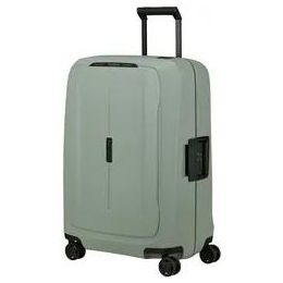 Hartschalen-Trolley Samsonite "ESSENS, verschiedene Gr&ouml;&szlig;en und Farben", Gr. B/H/T: 49cm x 69cm x 30cm 88 l, sage, Polypropylen, Strukturmuster, Koffer, mit robustem Polypropylen-Geh&auml;use, mit mehreren F&auml;chern