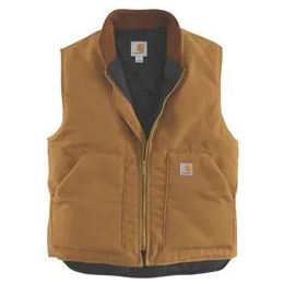 Fleeceweste Carhartt "Gilliam Vest", Herren, Gr. M, braun, Obermaterial: 100% Baumwolle CO., Westen Fleeceweste