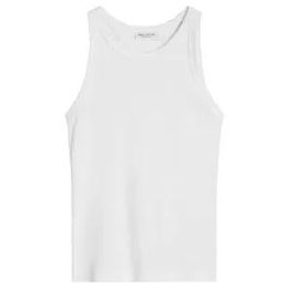 Marc O'Polo T-Shirt MARC O'POLO "T-Shirt T-Shirt sleeveless 1er Pack", Damen, Gr. L, wei&szlig;, Obermaterial: 100% Baumwolle CO., Shirts T-Shirt