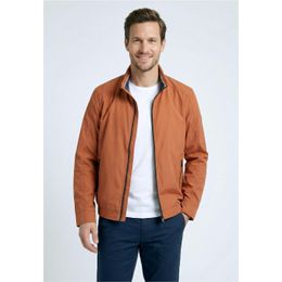 Outdoorjacke NEW CANADIAN, Herren, Gr. 24, braun, rot, 100% Polyester, unifarben, normal, hoch geschlossener Ausschnitt, Jacken Outdoorjacke, mit PFC-freier Wasserabweisung