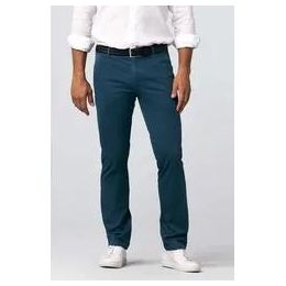 Chinos MEYER "ROMA", Herren, Gr. 32, L&auml;nge 32, blau, 96% Baumwolle, 4% Elasthan, unifarben, regular fit lang, Hosen, aus Bio-Baumwolle
