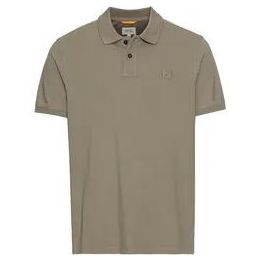 Poloshirt Camel Active, Herren, Gr. 4XL, khaki, Piqu&eacute;, Obermaterial: 100% Baumwolle, unifarben, normal h&uuml;ftbedeckend, Rundhals, Shirts, mit Logo-Stickerei