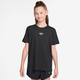 T-Shirt Nike "K NK TEE BLUR GFB", Kinder, Gr. L, schwarz, Obermaterial: 100% Baumwolle, Shirts T-Shirt