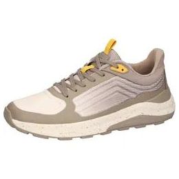 Waldl&auml;ufer Sneaker WALDL&Auml;UFER "H-CARL", Herren, Gr. 9 (43), creme, beige, Synthetik, Textil, Schuhe Sneaker, Schn&uuml;rschuh, Outdoorschuh in Komfortweite H (= sehr weit)