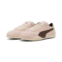 Sneaker Puma "BELLA UT CLASSIC", Herren, Gr. 36, jasmine flower, chocolate braun, Leder, mehrfarbig, Schuhe Sneaker, f&uuml;r sportlichen Look im Alltag, mit Leder-Obermaterial