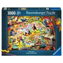 Puzzle Ravensburger "Dean MacAdam: Flei&szlig;ige V&ouml;gelchen", bunt, Puzzles, KinderB:70cm H:50cm, Pappe, Motiv, Made in Germany, B:70cm H:50cm