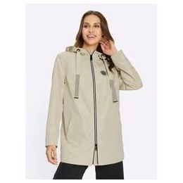 Outdoorjacke Inspirationen, Damen, Gr. 36, sand, 100% Polyester, unifarben, Jacken Outdoorjacke