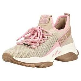 Sneaker Steve Madden "Steve Madden Sneaker Textil", Damen, Gr. 38, beige, rosa, Textil, Schuhe Sneaker