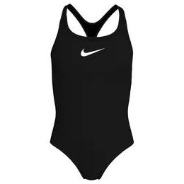 Badeanzug Nike "RACERBACK ONE PIECE", Damen, Gr. XL, N-Gr, schwarz, Jersey, Obermaterial: 80% Nylon, 20% Elasthan, Badeanz&uuml;ge Badeanzug, f&uuml;r sportliche Aktivit&auml;ten, schnell trocknendes Material