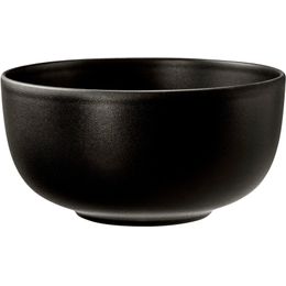 Sch&uuml;ssel Seltmann Weiden "Liberty - Velvet Black", schwarz, B:17,7cm H:8,9cm L:17,7cm T:17,7cm &Oslash;:17,7cm, Porzellan, Sch&uuml;sseln, Sch&uuml;ssel, Foodbowl 17,5 cm