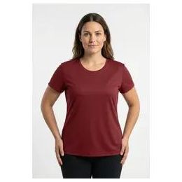 T-Shirt Maier Sports "Da-Shirt 1/2 Arm Waltraud H/S", Damen, Gr. 48, sun dried tomato, Obermaterial: 100% Polyester, Shirts T-Shirt, f&uuml;r sportliche Aktivit&auml;ten, sportlicher Stil