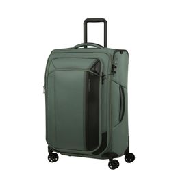 Weichgep&auml;ck-Trolley Samsonite "RESPARK exp, verschiedene Gr&ouml;&szlig;en und Farben", Gr. B/H/T: 43cm x 67cm x 29cm 82 l, light sage, Polyester, Polyurethan, unifarben, Koffer, voll gef&uuml;tterter Innenraum, mit Packgurten und Trennwand