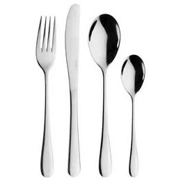 Pinti Inox Besteck-Set PINTINOX "Princess", silber (edelstahlfarben), 24 tlg., Edelstahl 18/10, Essbesteck-Sets, PVD Beschichtung, sp&uuml;lmaschinengeeignet