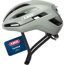 Fahrradhelm Abus "TAIPAN" Gr. M, gr&uuml;n (frosted gr&uuml;n), Helme, M Kopfumfang: 54cm - 58cm